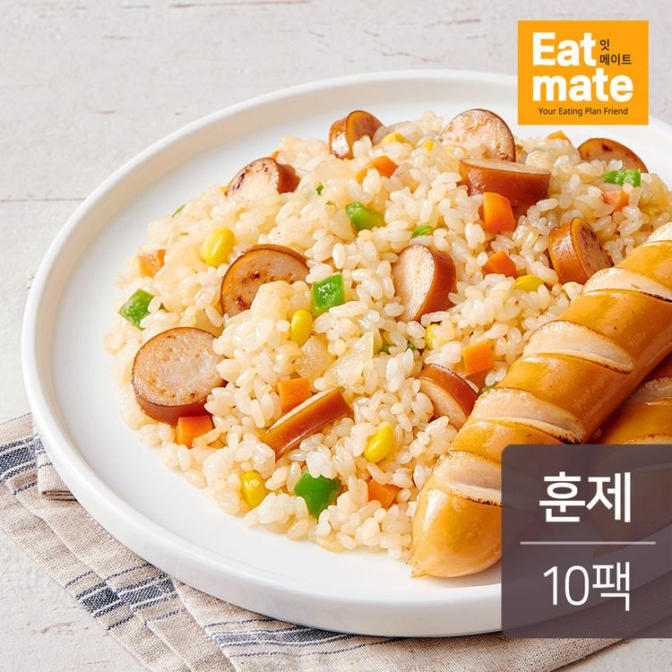 잇메이트 닭가슴살 소시지 볶음밥 훈제 200gx10팩2kg 홈플러스 택배배송