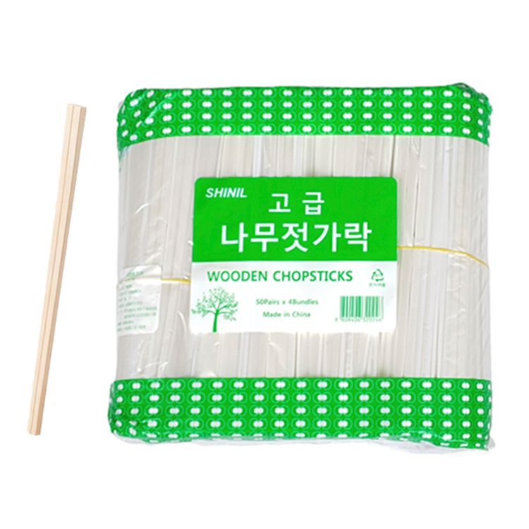 자연앤톡 200p 신일 수저 캠핑 나무젓가락 업소 대나무 일회용 홈플러스 택배배송