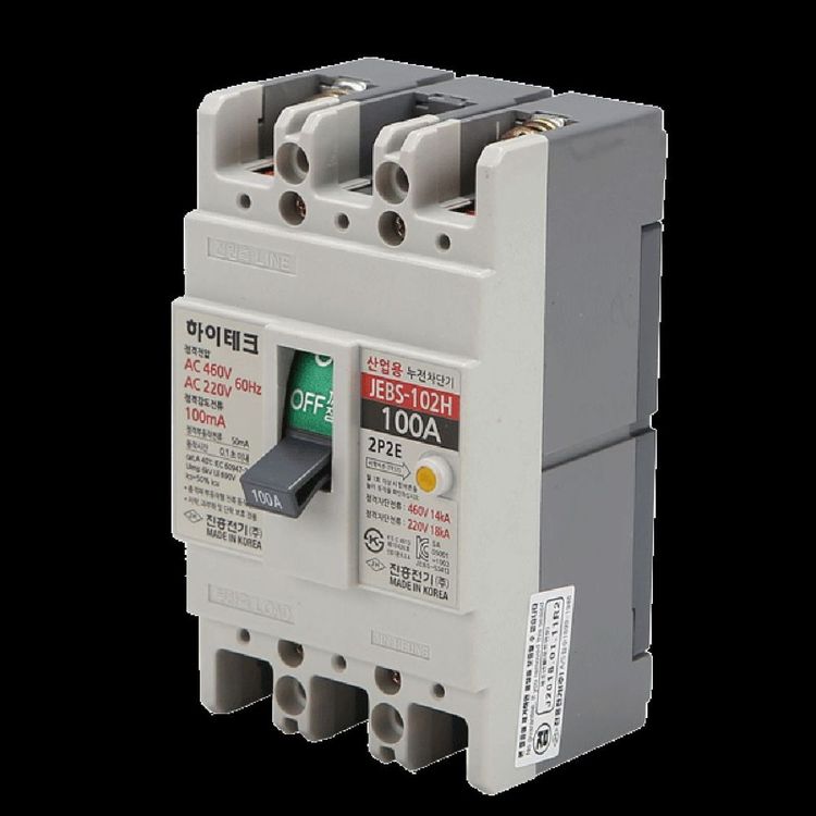 누전차단기 산업용 J S 102h 2p 100a 14ka 홈플러스 택배배송