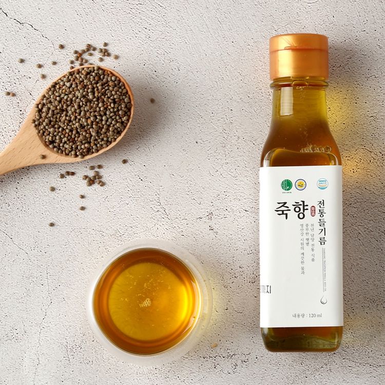 녹색나눔 참사랑 국내산 죽향 전통 들기름 120ml 1병 홈플러스 택배배송