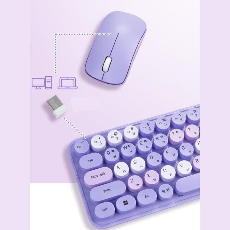 미니 태블릿 무선 키보드 Usb 마우스 세트 배터리형 홈플러스 택배배송