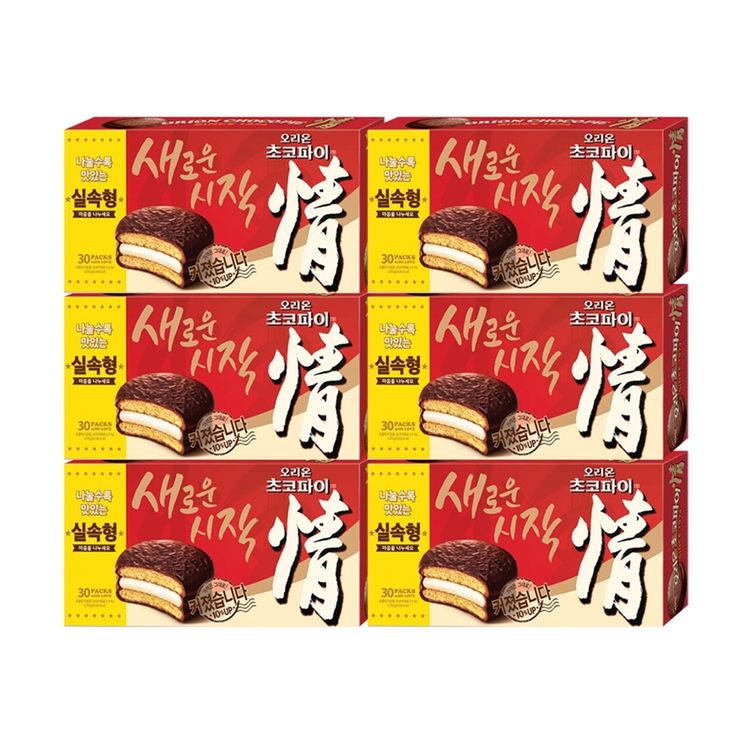 더반 오리온 초코파이 30개1170g X 6곽1박스 홈플러스 판매자택배