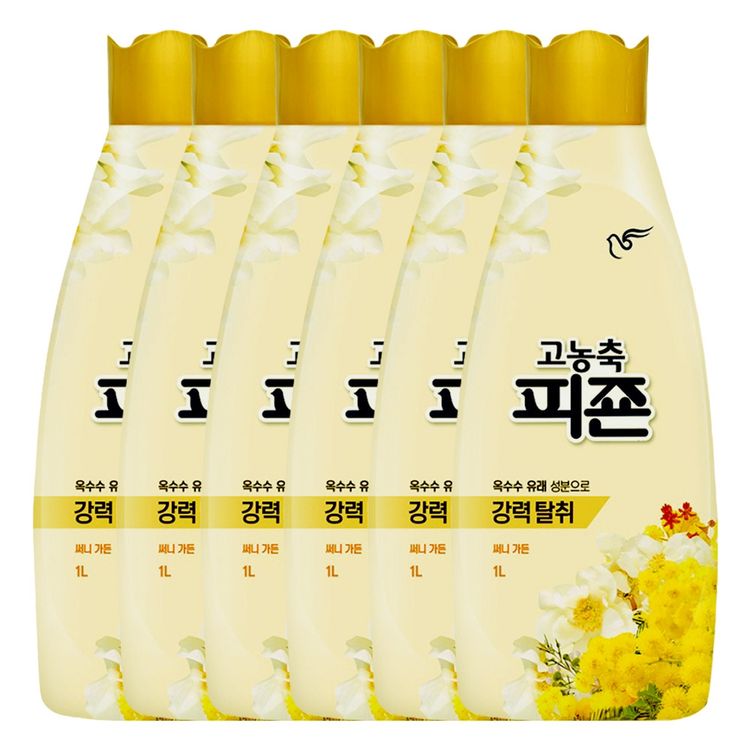 고농축 피죤 섬유유연제 써니가든 용기 1l X 6개 홈플러스 택배배송
