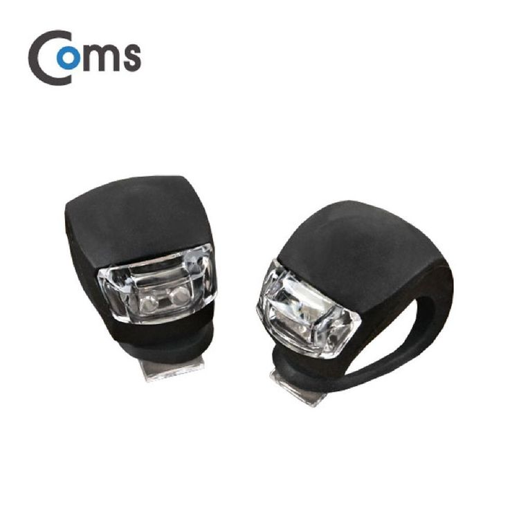 Coms 자전거 Led 안전 점멸기hj008 2 Black 2ea Led 홈플러스 택배배송