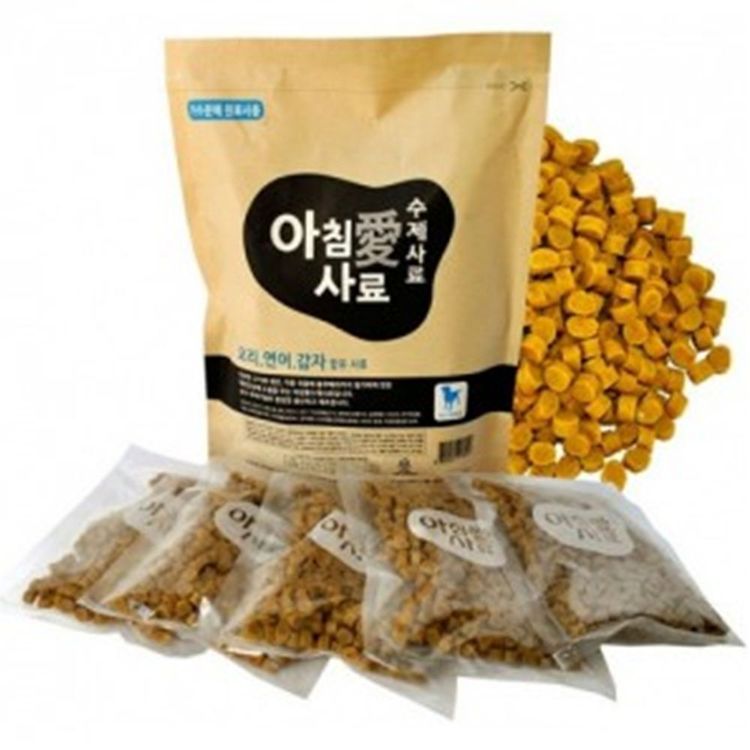 수제사료 애견사료 아침애 오리 연어 감자 3kg 홈플러스 택배배송