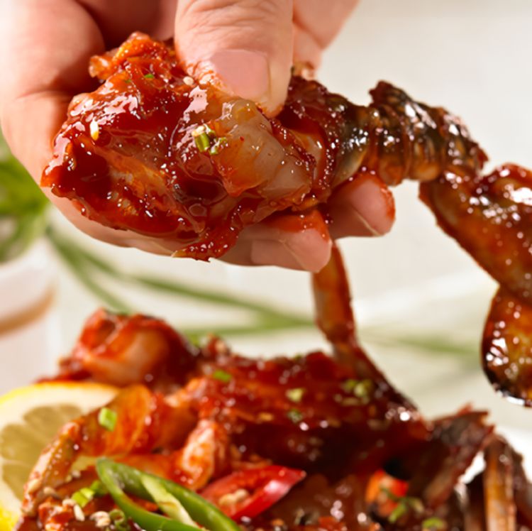 밥도둑 양념 게장 꽃게장 꽃게 무침 1kg X 2팩 홈플러스 택배배송