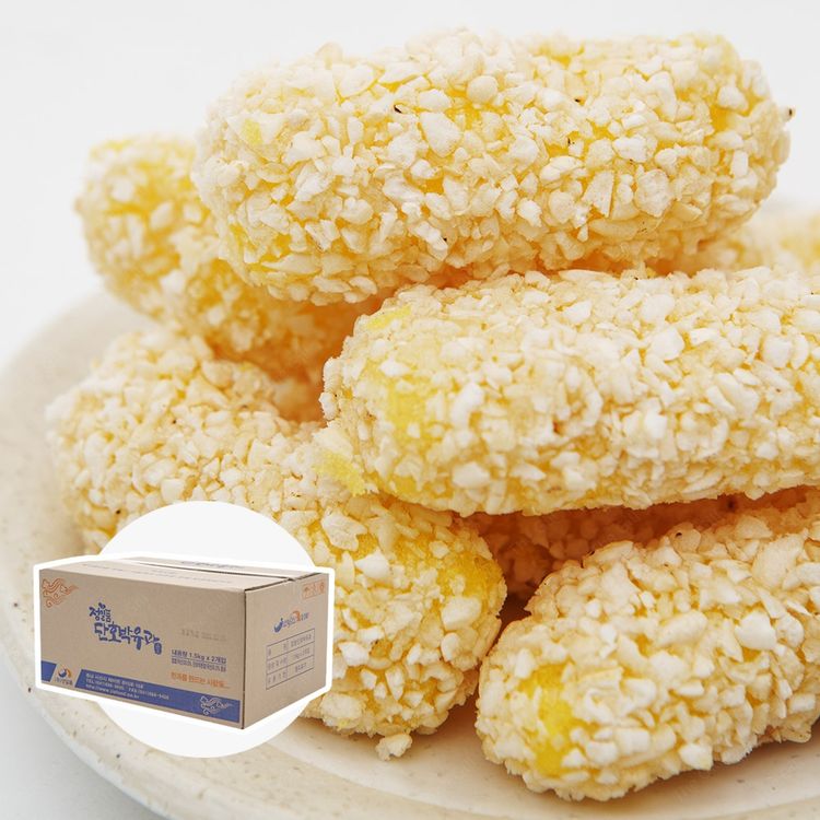한과명인 맛고을 정일품 대용량 단호박유과 3kg 명절 설 한과 유과선물세트 홈플러스 택배배송