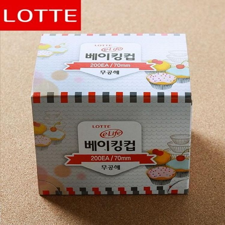 200p 롯데 은박 베이킹컵 실속형 반찬 빵틀 교구 홈플러스 택배배송