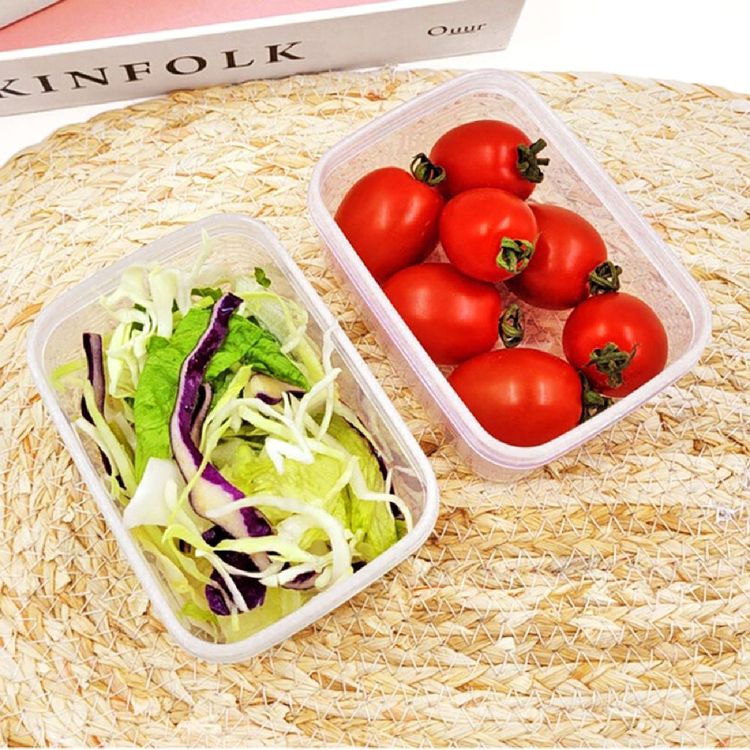 플라스틱용기 반투명 냉장 밀폐 보관통 280ml 2p 홈플러스 택배배송