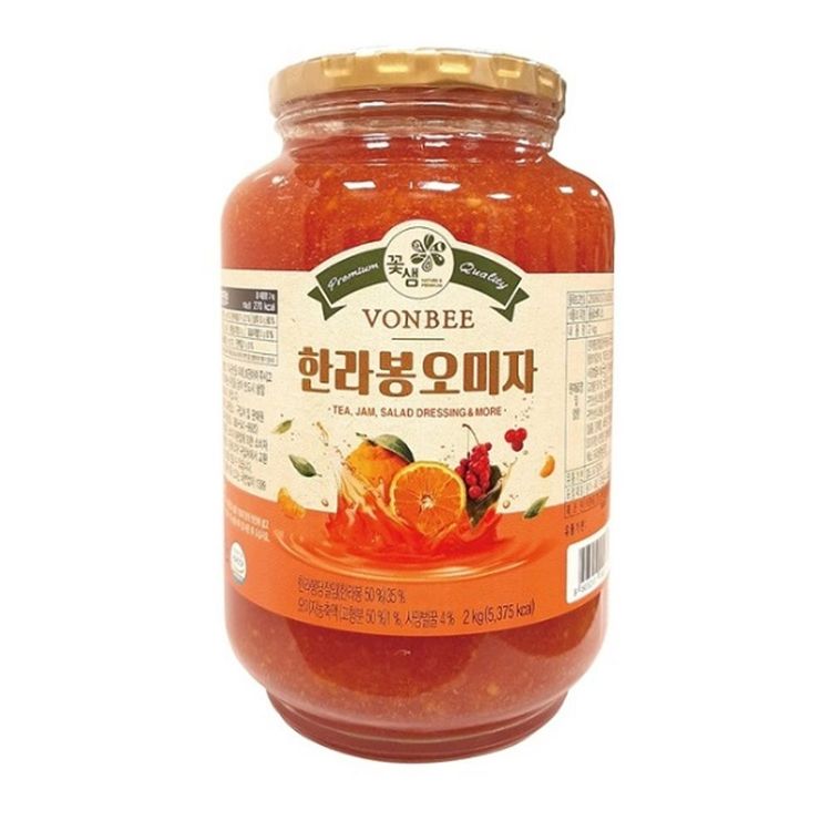 본비 한라봉 오미자차 2kg 과일청 음료 홈플러스 택배배송