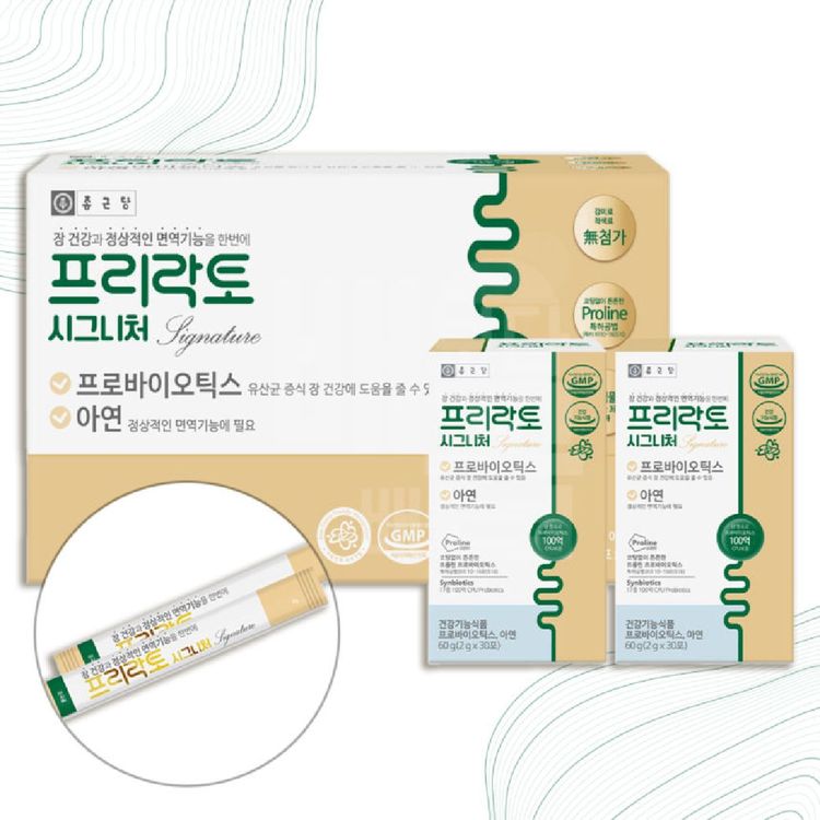 Ckd Pa 프롤린 유산균 100억 프리락토 시그니처 60포 홈플러스 택배배송