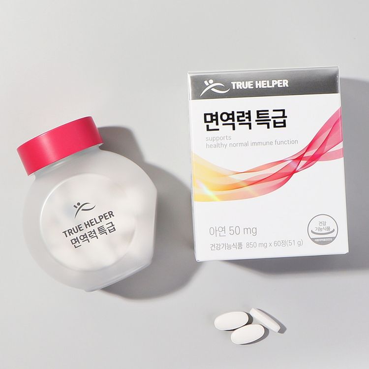 트루헬퍼 아연 영양제 면역력 특급 글루콘산 2개월분1박스 홈플러스 택배배송