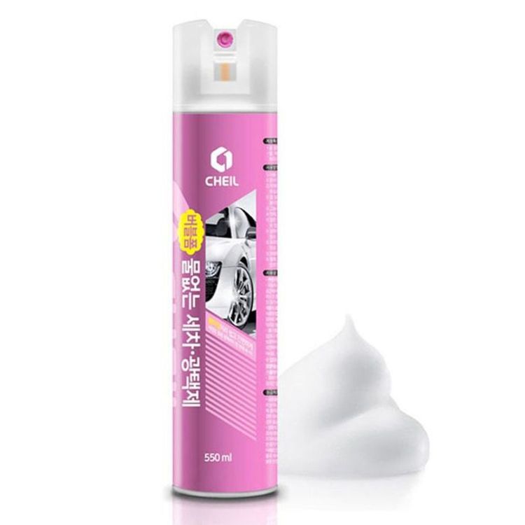 제일 자동차 세정제 물없는 버블폼 세차광택제 550ml 홈플러스 택배배송