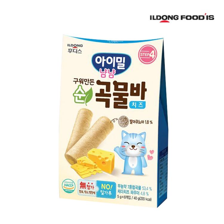 일동후디스 아기밀냠냠 순곡물바 치즈 40g 홈플러스 택배배송