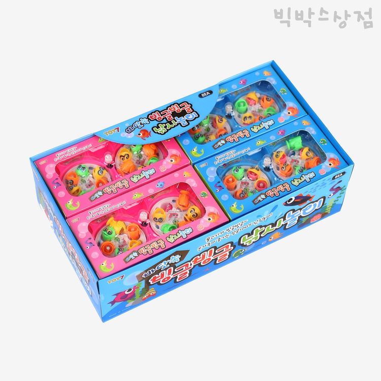 바닷속 빙글빙글 낚시놀이 8개입 Box 어린이 완구 순발력 보드게임 유치원 단체선물추천 홈플러스 택배배송