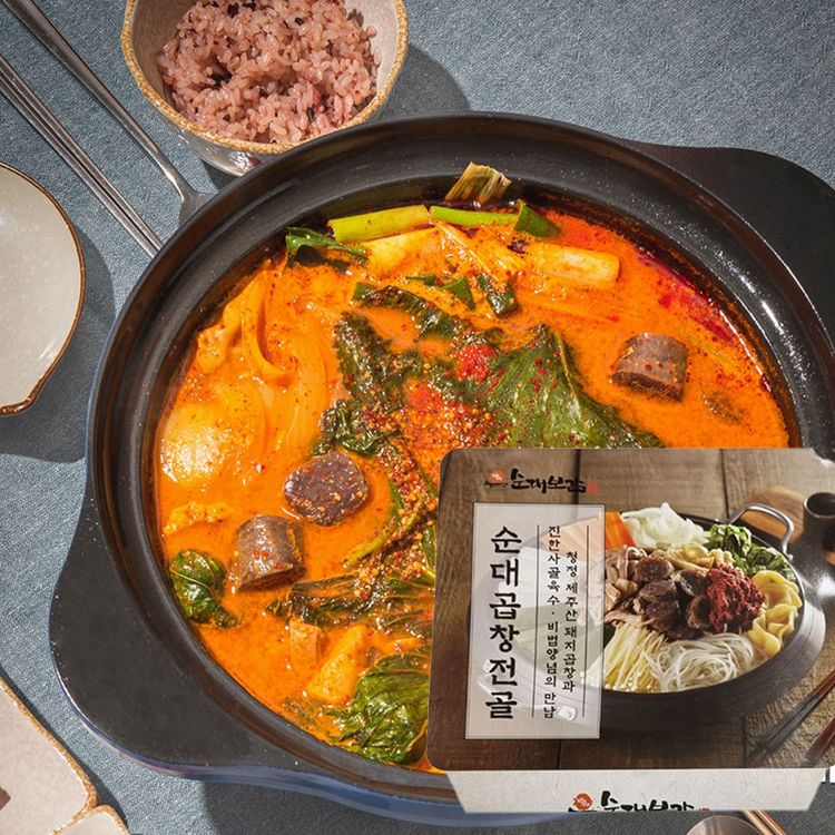 순대보감 순대곱창전골 18kg간편요리 밀키트캠핑요리 순대곱창 즉석탕 순대국 술안주 홈플러스 택배배송