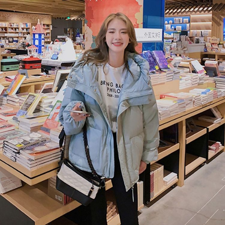 볼륨 루즈핏 부드러운 편한 데일리 여자 심플 숏패딩 홈플러스 택배배송