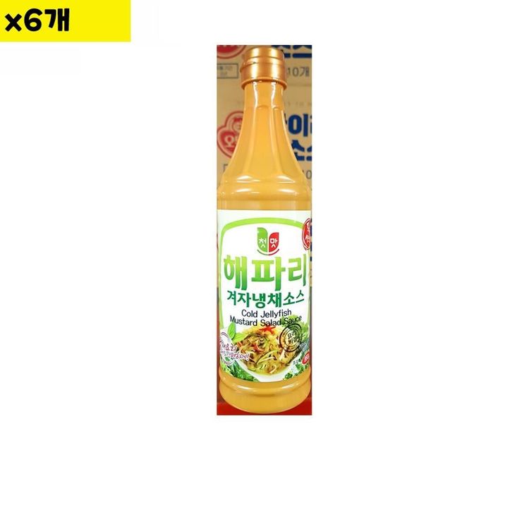 식자재 유통 냉채겨자소스 청우 880g X6개 홈플러스 택배배송