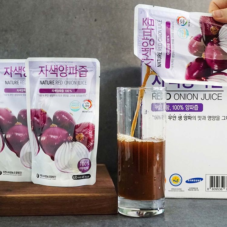 무안 자색 양파즙 120ml X 100포 홈플러스 택배배송