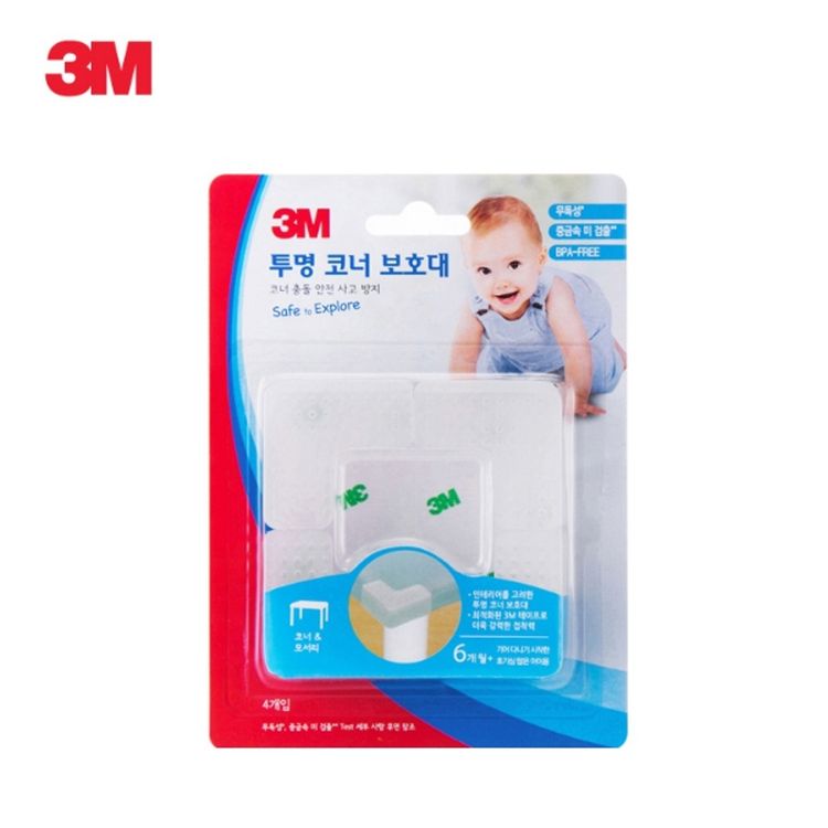 바보사랑 3m 투명 코너 보호대 4개입 투명 홈플러스 택배배송