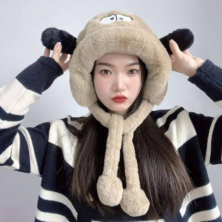 왕방울 캐릭터 귀달이 모자 겨울귀마개모자 홈플러스 택배배송