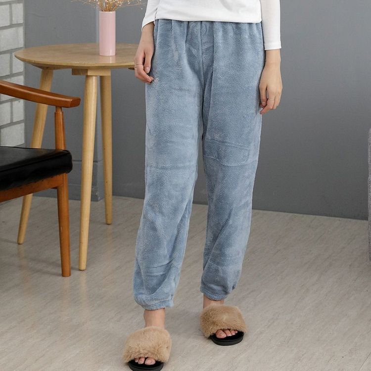 남여공용 극세사 수면바지 플리스블루 홈플러스 판매자택배