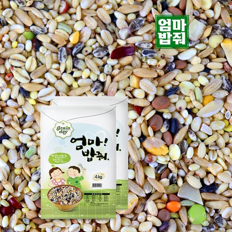 혼합잡곡 8kg 웰빙 35곡 혼합곡 발아10곡 포함 4kgx2개 슈퍼푸드 잡곡밥 홈플러스 택배배송