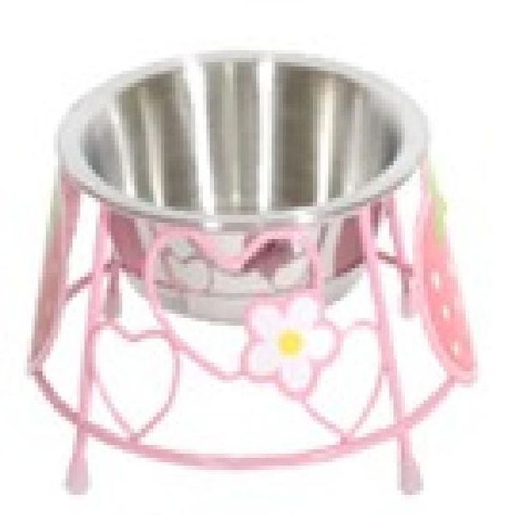 강아지 사료 고양이 밥그릇 딸기 큐빅 스텐 식기 식탁 홈플러스 택배배송