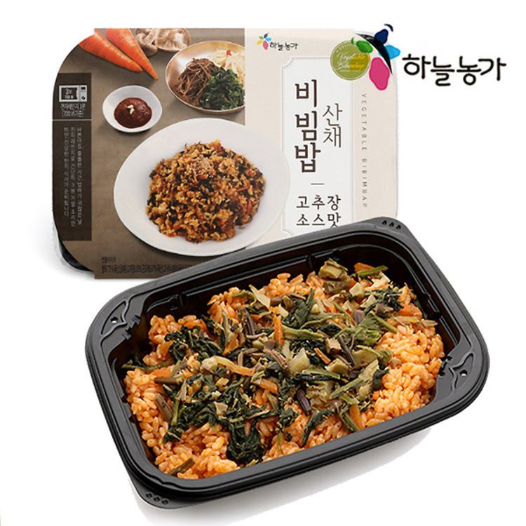 하늘농가 산채비빔밥 고추장소스맛 215g X 5팩 홈플러스 택배배송