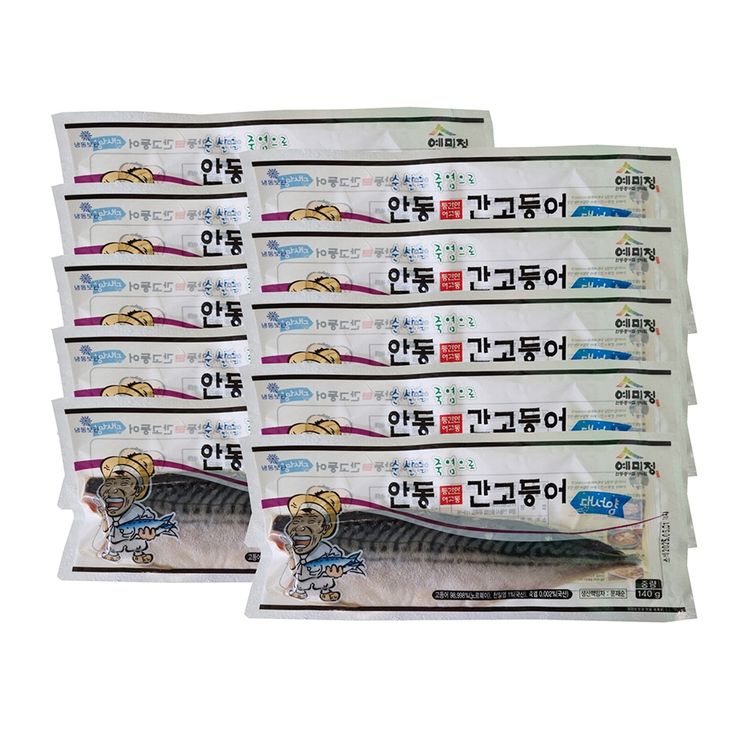 이동삼 안동간고등어 노르웨이산 순살 140g X 10팩 홈플러스 택배배송