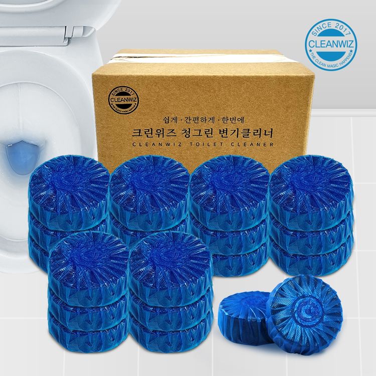 청그린 대용량 50g X 20알 가성비 변기세정제 클리너 개별포장 냄새제거 항균 홈플러스 택배배송