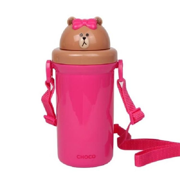 라인프렌즈 실용적인 N6121a4eb56 초코 스트로우 보틀 500ml 홈플러스 택배배송