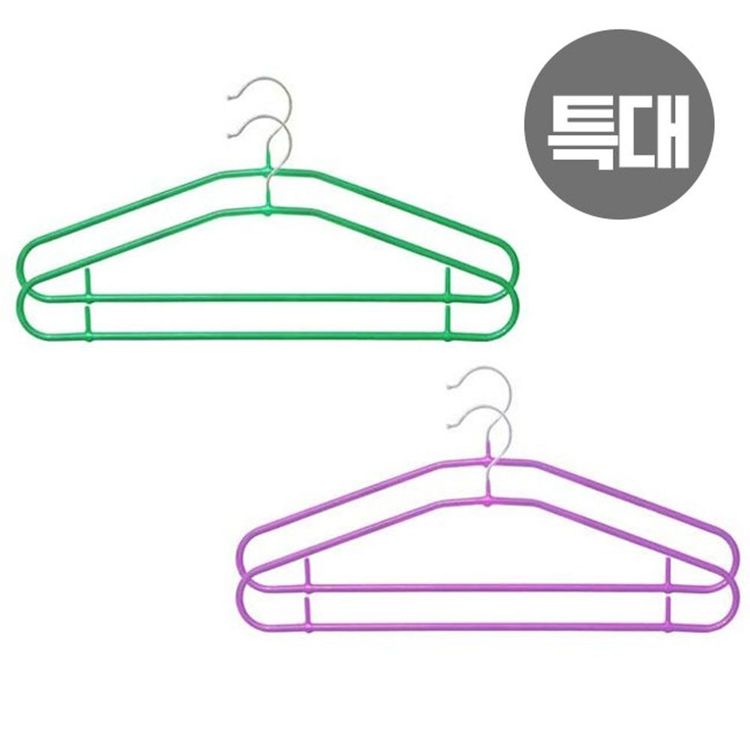 다용도 옷걸이 특대 2개입 랜덤 4p 세탁 행거 옷정리 홈플러스 택배배송
