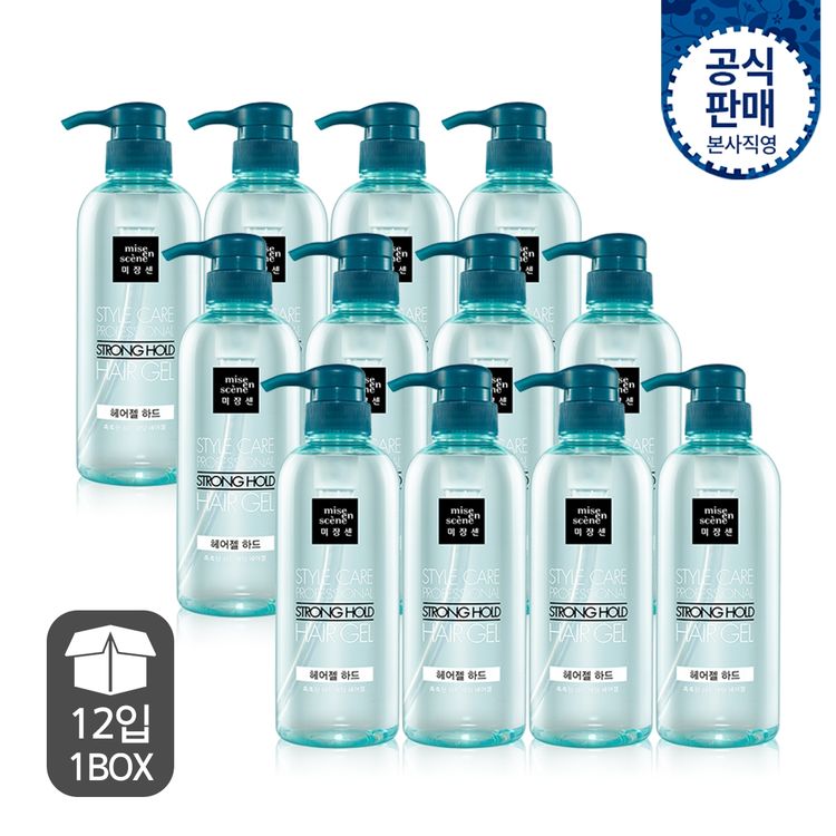 미쟝센 스타일스트롱헤어젤하드 500ml Box딜 홈플러스 택배배송