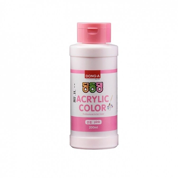 9151850 딩동댕 아크릴물감 200ml 분홍 홈플러스 택배배송