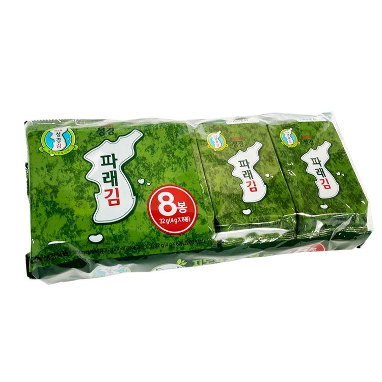 성경김 재래식 파래김 도시락김 8단 4g X 96봉 8봉x12개 조미김 홈플러스 택배배송
