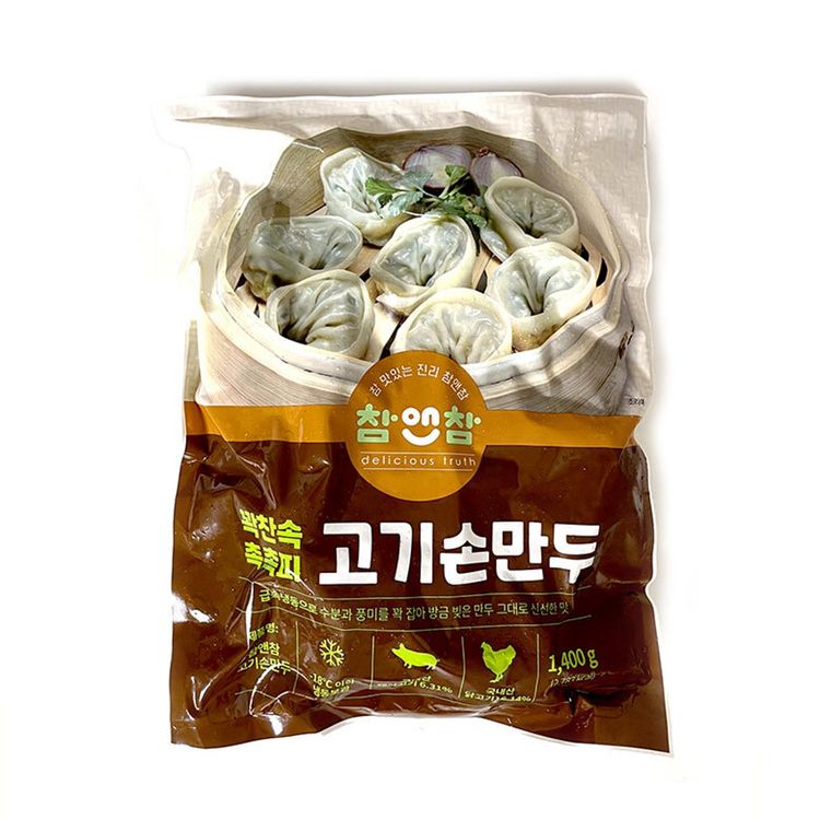 푸른들마켓 참앤참 고기손만두14kg 홈플러스 택배배송