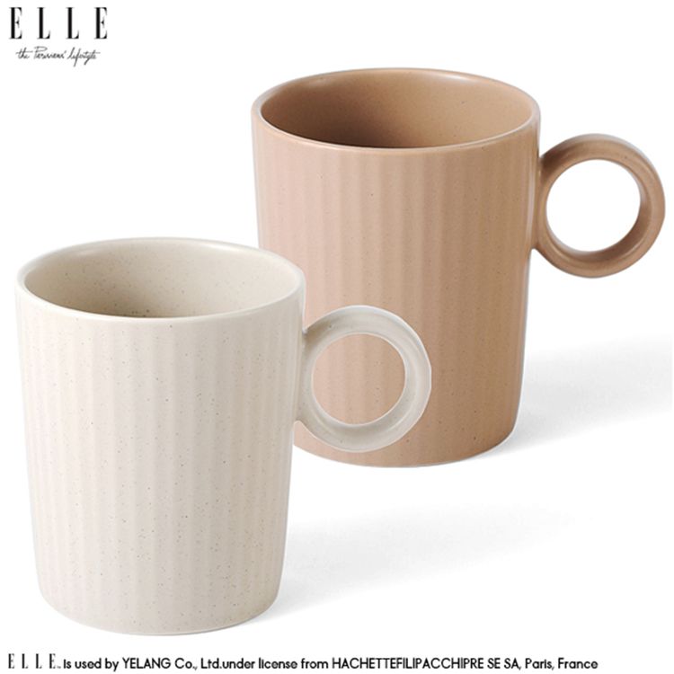 Elle 엘르 라플레르 디너컬렉션 라지머그 2p 세트 홈플러스 택배배송
