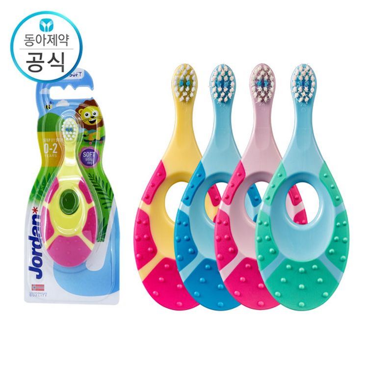 조르단 유아 어린이 칫솔 스텝 1단계 색상랜덤 X 3개 홈플러스 택배배송