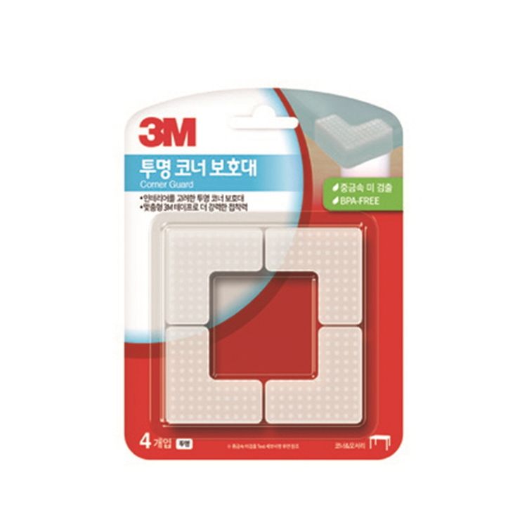 5607810 3m 코너 보호대 투명 4입 홈플러스 택배배송