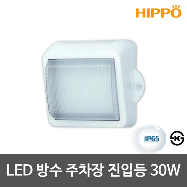 Led주차장진입등 30w 화이트 Led주차장등 Led등기구 홈플러스 택배배송