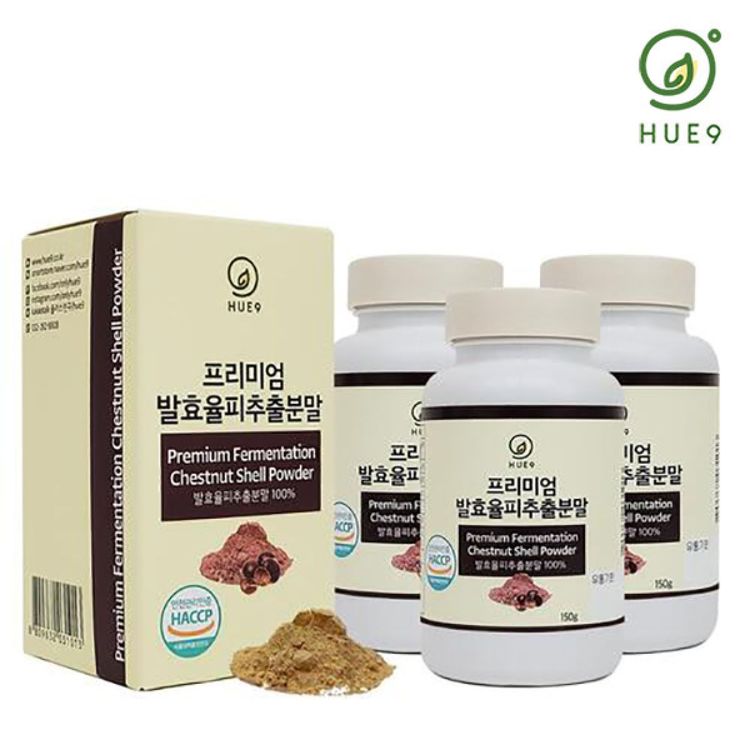 휴나인 프리미엄 발효율피추출분말 3박스박스당 150g 엘라그산 율피 가루 홈플러스 택배배송