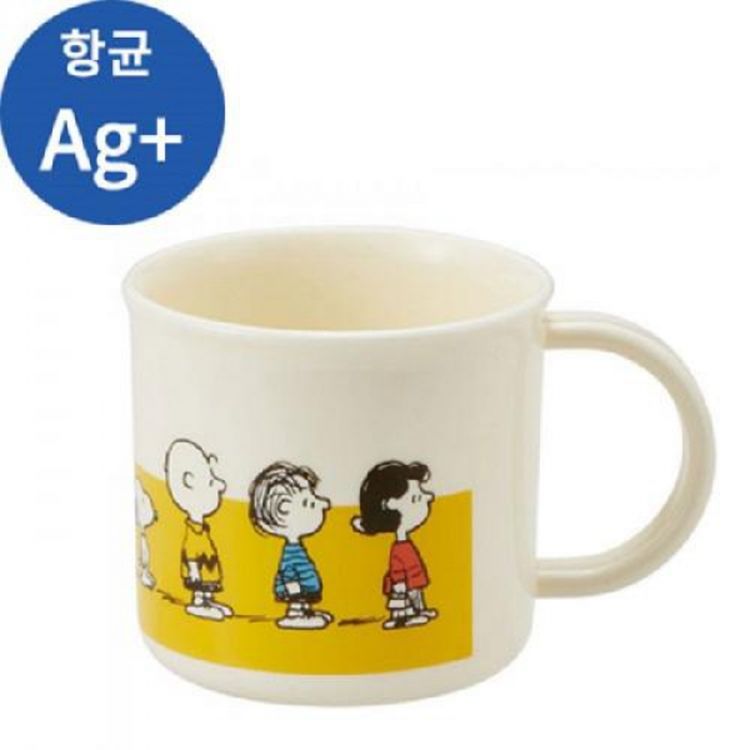 바보사랑 스누피 투톤 컬러 핸들컵 200ml 양치컵 홈플러스 택배배송