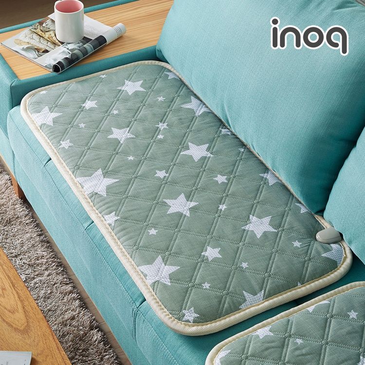 Inoq 향균 전기방석 2인용 90x45cm 스타팅그레이쇼파방석 의자방석 온열방석 홈플러스 택배배송