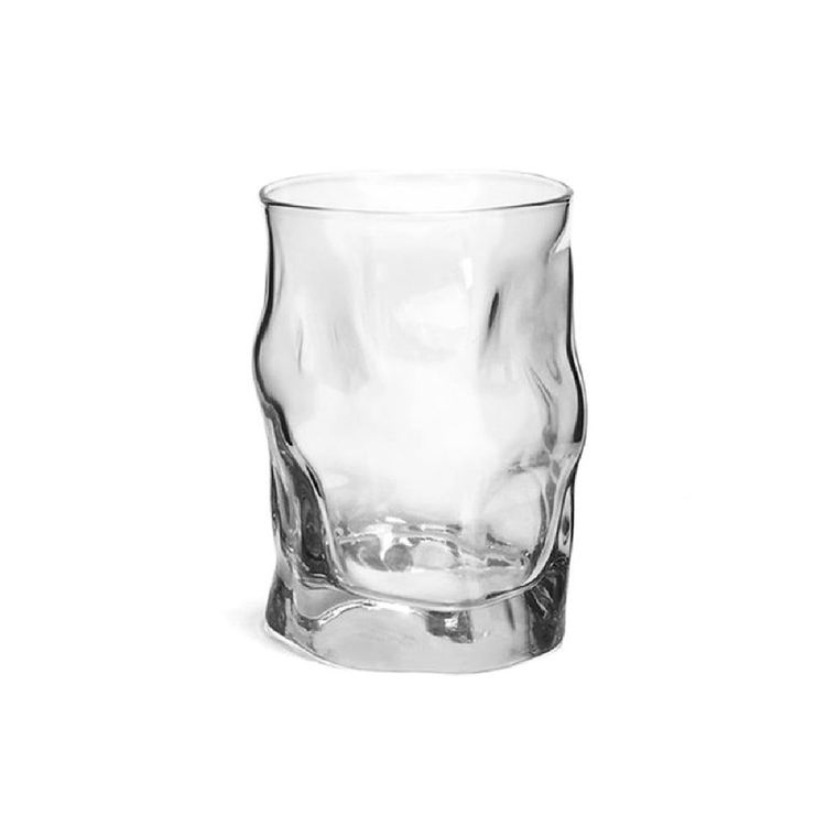 굴곡 곡선 이태리 유리컵 물컵 1p 300ml 홈플러스 택배배송