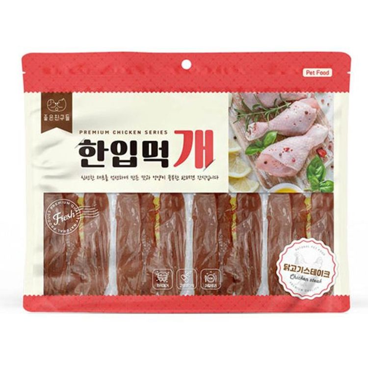 강아지 영양 건조 육포 간식 닭고기 스테이크 홈플러스 택배배송