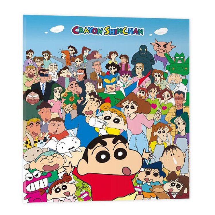짱구는 못말려 와글와글 띠부씰북 커버 홈플러스 택배배송