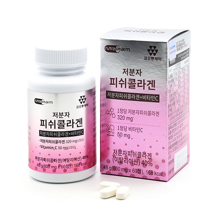 코오롱제약 저분자 피쉬 콜라겐 60정 홈플러스 택배배송