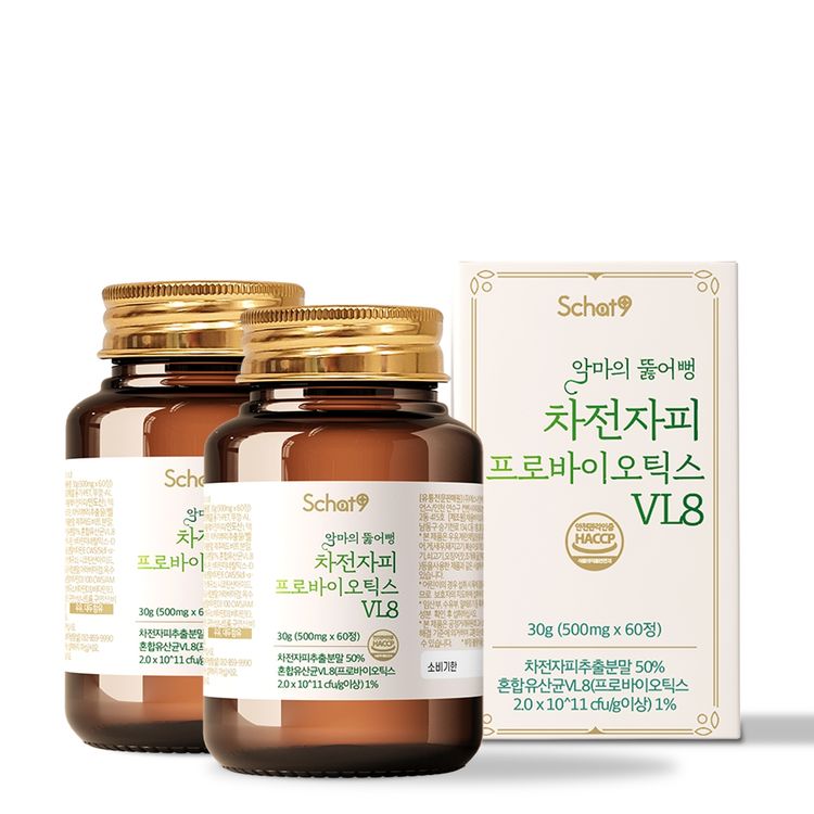 스캇나인 악마의 뚫어뻥 차전자피 프로바이오틱스 Vl8 60정 X 2개 세트 홈플러스 택배배송
