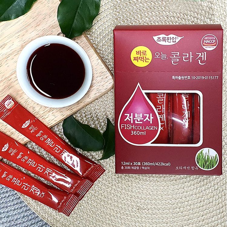녹색나눔 유기농샵 오늘 콜라겐 액상스틱 12ml X 30포 홈플러스 택배배송